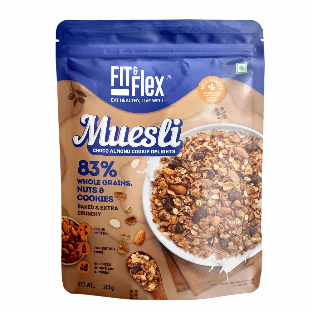 CHOCO ALMOND COOKIE DELIGHTS Muesli – NIVA NUTRIFOODS LLP